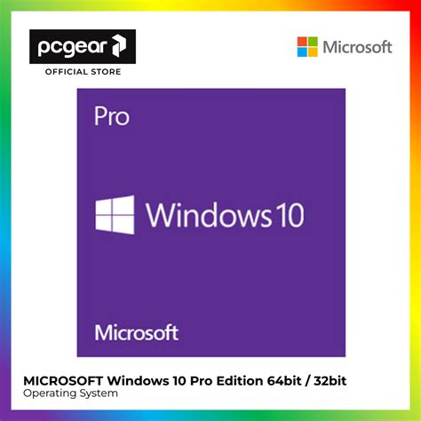 Microsoft Windows Pro Edition Bit Bit Pcgear