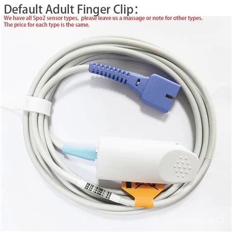 Newly Launched Reusable Spo2 Sensor Ds100a Db9 3m Long Of Spo2 Sensor Cable For Nellcor Adecon