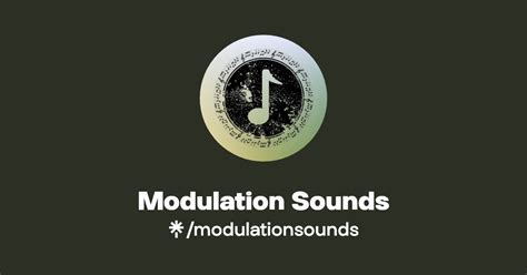 Modulation Sounds Listen On Youtube Spotify Apple Music Linktree