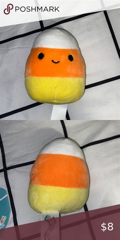 Cute And Squishy 4 Candy Corn Squishmallow Plush