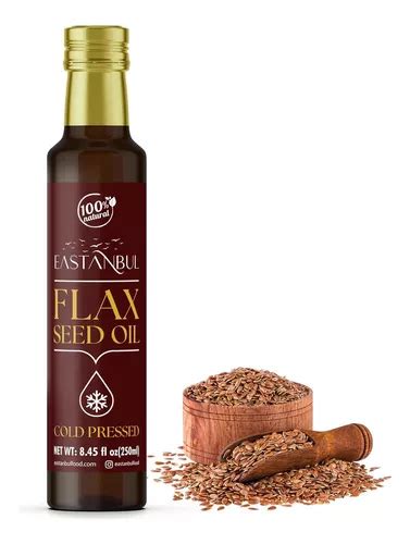Aceite De Semilla De Lino Prensado En Frío Omega3 250ml Mercadolibre