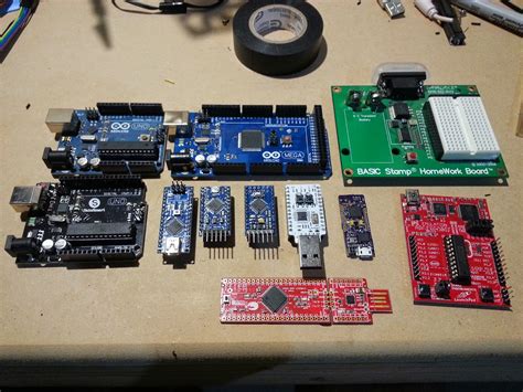 t minusarduino current collection of dev boards