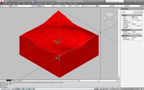 topography survey points autocad 3d modelling and rendering autocad