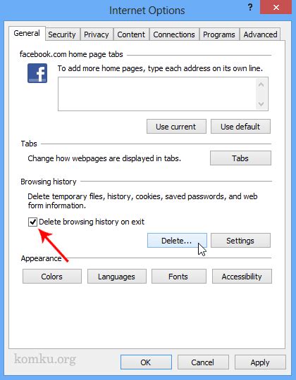 How To Automatically Clear History And Private Data When You Close Your Browser JamiiForums