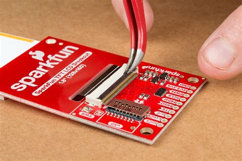TFT LCD Breakout In X Hookup Guide SparkFun Learn