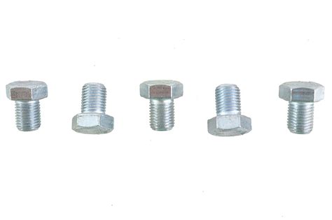 V Twin 73 0120 Zinc Hex Cap Bolts 38 Inch 24 X 12 Inch