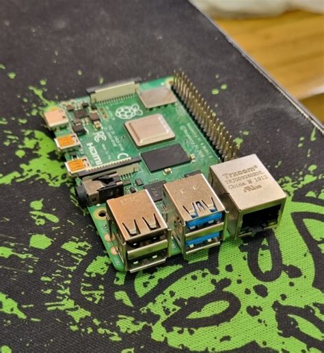 Raspberry Pi 4b 1gb سامانه پالت انبار قطعات مازاد الکترونیک