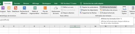 Excel Pourquoi La Formule Reste Affichée Raison Solution