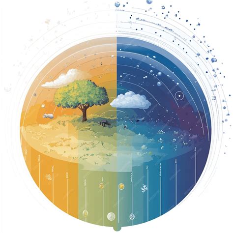 A Temperature And Precipitation Graph For Different Climate Zones