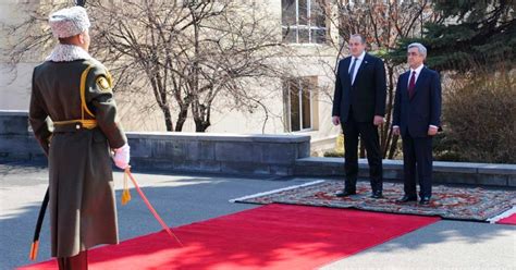 საქართველოს პრეზიდენტი ერევანში სომეხ კოლეგას შეხვდა ტაბულა