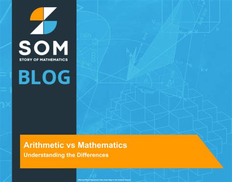Arithmetic Vs Mathematics Understanding The Differences