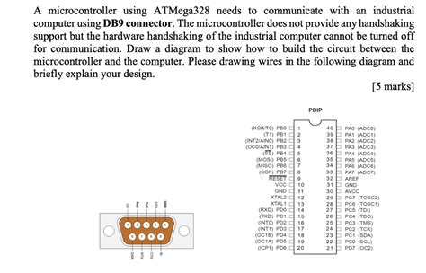 A Microcontroller Using Atmega328 Needs To Communicate With An