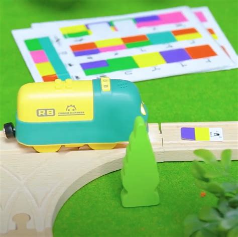 Robobloq Coding Express Robot Train Nálepky Datram Praha