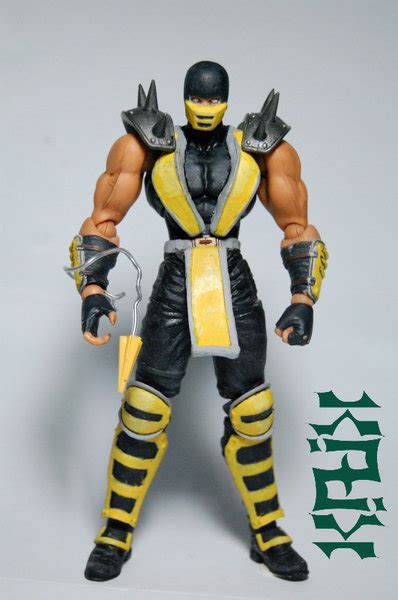 Custom Revoltech Mortal Kombat Scorpion By Wardslit On Deviantart