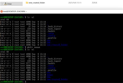 Folder Created From File Explorer Has The Root Owner After I Installed A Wsl2 Distro In Windows