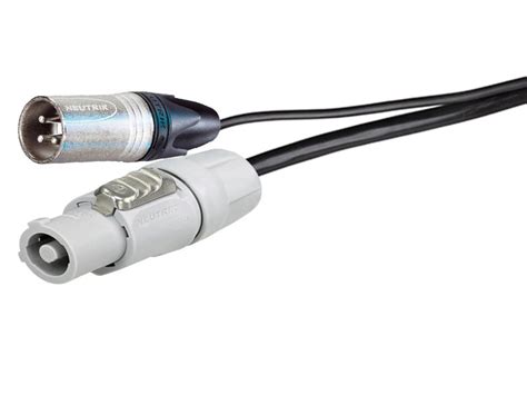 Hpd05n Powercon Xlr 3 P Combi Cable For Dmx Propaudio