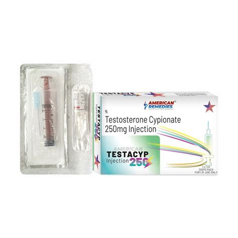Testosterone Cypionate Usp Injection 250 Mg 1 Ml Testacyp 250 Injection At ₹ 50 Vial Depo