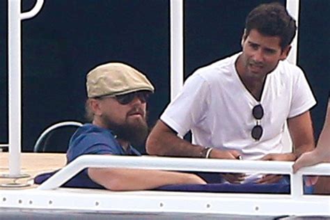 Leonardo Dicaprio Relaxes On His Yacht After His Successful Charity Event
