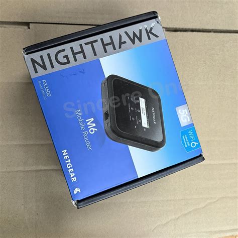 Speedy Internet Nighthawk M6 Netgear MR6110 5G WIFI 6 Mobile Router