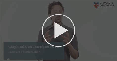 Issues In Vr Interaction Challenges In Vr Interaction And User