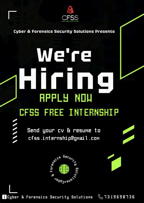 Cfss Cybersecurityinternship Secureyourfuture Cybersecurity