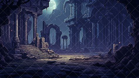 Background Pixel Ruin 1