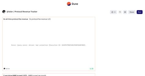 Protocol Revenue Tracker