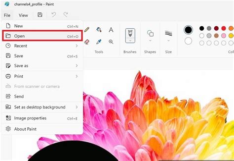 How To Resize Image In Microsoft Paint Tech How