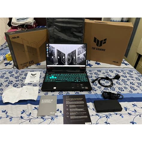 Jual Laptop Asus Tuf Gaming Fx Ic Fa Ic Ram Gb Hz Rtx Ssd Gb R Fullset