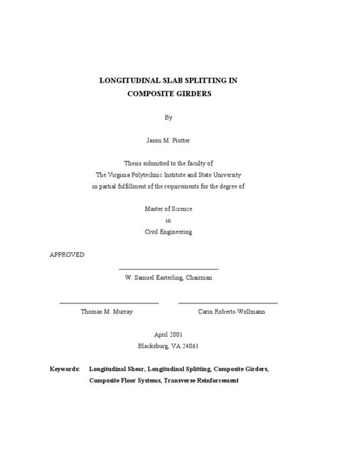 Pdf Longitudinal Slab Splitting In Composite Gride Dokumen Tips