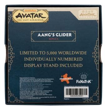 Actionfilmfigurenavatar The Last Airbender Replica Aang´s Glider