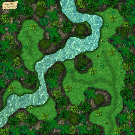Dense Jungle Wilds Dnd Maps Fantasy Map Battle Map My Xxx Hot Girl