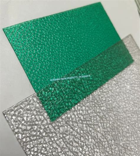 Embossed Polycarbonate Sheet 1 2mm To 10mm Tamper Proof At Rs 230 Kg In New Delhi