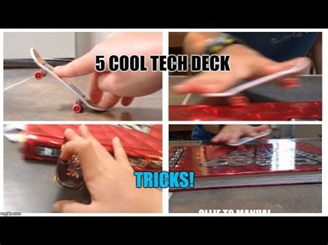 Easy Tech Deck Tricks 2 YouTube