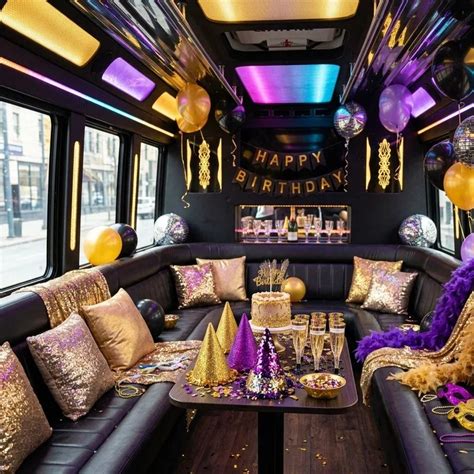 15 Party Bus Birthday Ideas For An Unforgettable Night