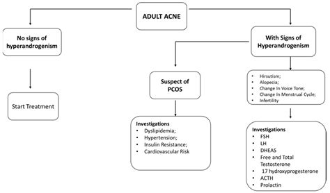 Laboratory Investigations Of Adult Acne Download Scientific Diagram
