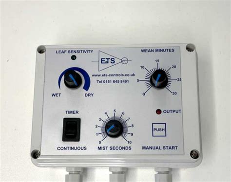 Mist Propagation Controller Northern Polytunnels Mist Propagation Controller Northern Polytunnels