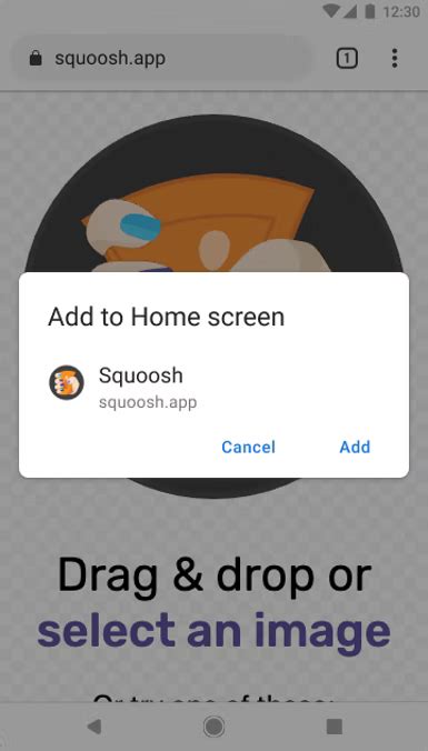 how to add richer install ui web apps patterns web dev