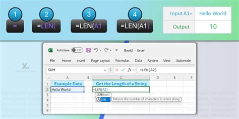 Excel Len Function Explained Counting Characters Made Simple