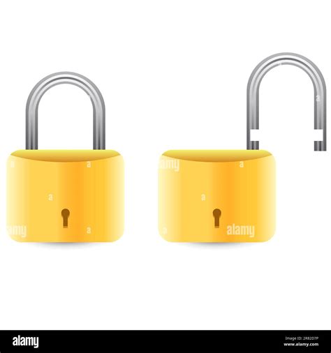 Padlock Set Also Available As A Vector In Adobe Illustrator EPS Format Compressed In A Zip File