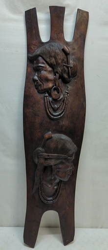 Philippines Kalinga Igorot Head Hunters Wood Shield