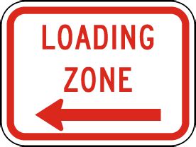 Loading And Unloading Signs Get 10 Off Now