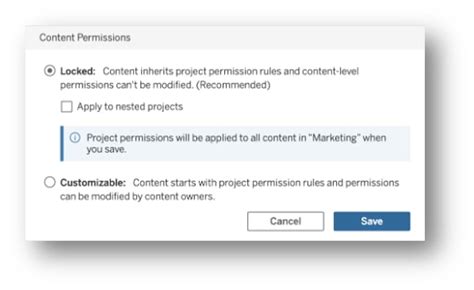 Tableau Server Permissions A Complete Guide InterWorks