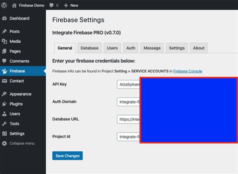 If Pro Plugin Configuration — Firebase And Supabase Wordpress Integration