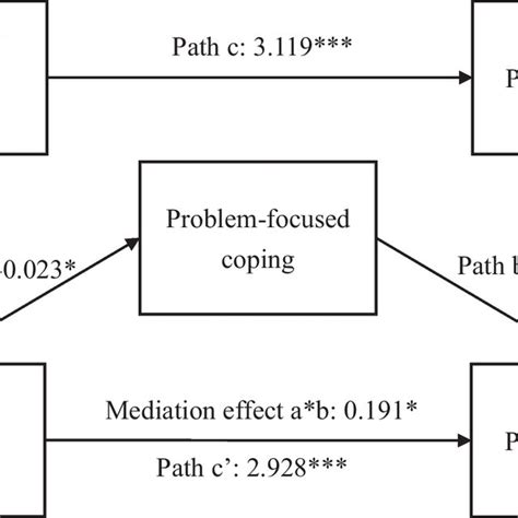 Mediation Analyses Of Direct Effect Of Externalizing Behavior Problems