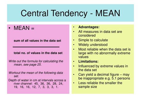 PPT - Measures of Central Tendency and Dispersion PowerPoint Presentation - ID:2738483