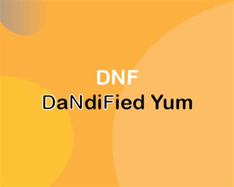 dnf software package manager in linux