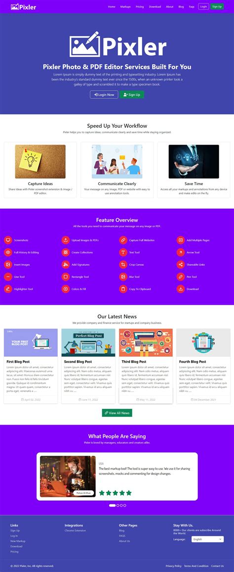 Pixler Photo And Pdf Editor Script Codester