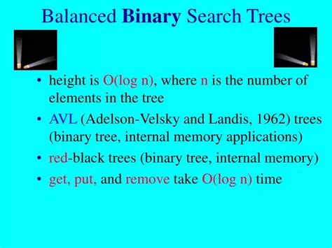 Ppt Balanced Binary Search Trees Powerpoint Presentation Free Download Id4209332