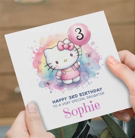 Hello Kitty Birthday Wishes Card Papyrus Hello Kitty Birthday Card For